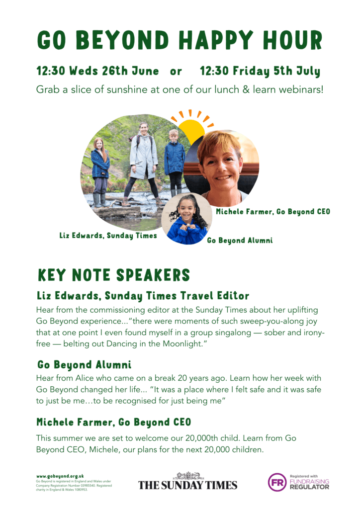 Go Beyond Happy Hour Webinar 2024 - Go Beyond